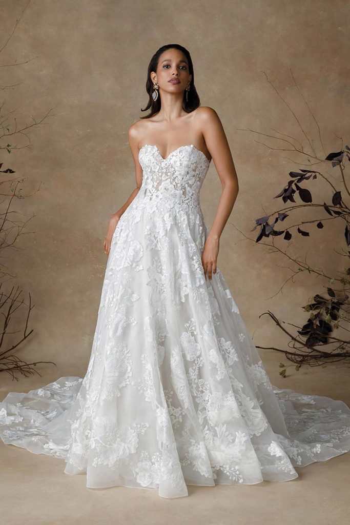 Justin Alexander Goldie Wedding Dress - The Wedding Factor