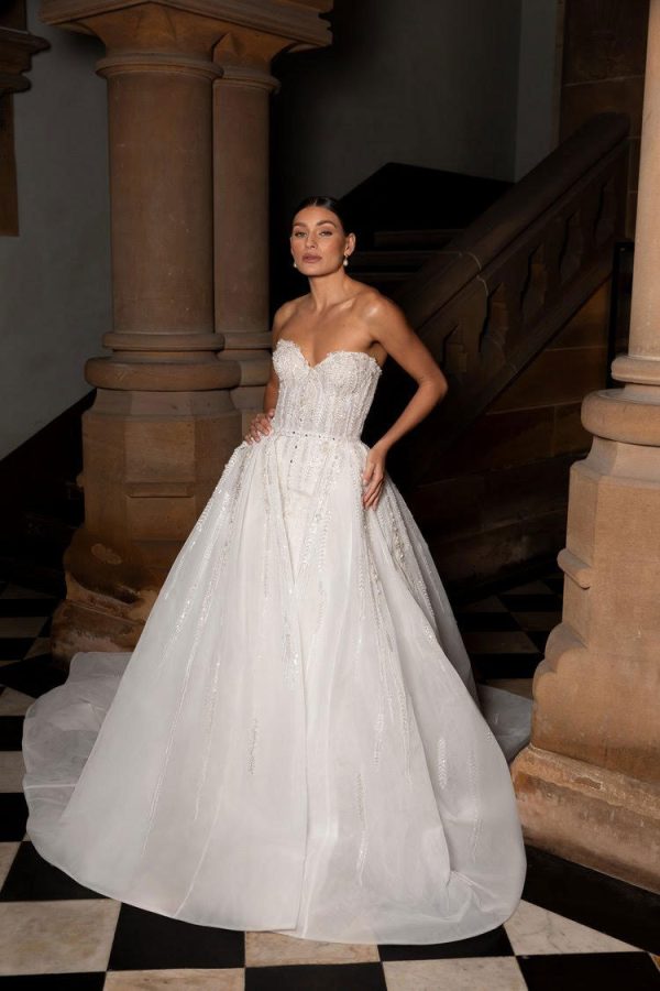 La Premiere Amanda Wedding Dress / Bridal Gown - The Wedding Factor